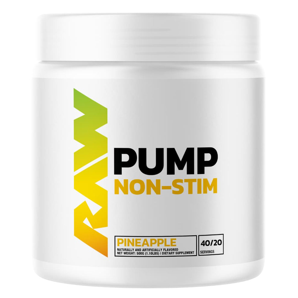 Raw Pump Pre Workout – Maximise Muscle Pumps, Zero Caffeine – Cave ...