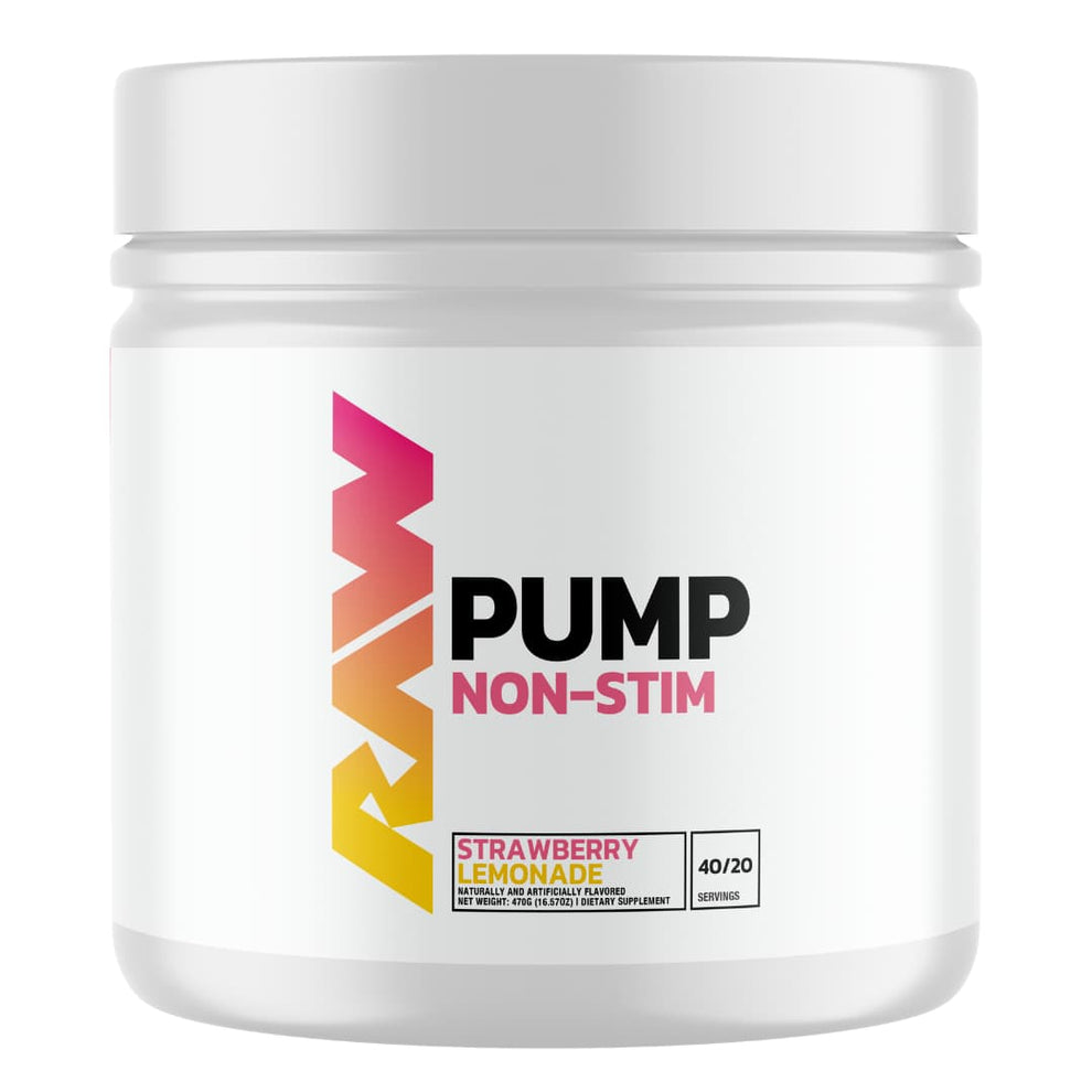 Raw Pump Pre Workout – Maximise Muscle Pumps, Zero Caffeine – Cave Sports Nutrition